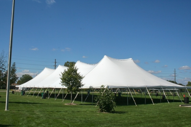 Pole Tent Rentals for Detroit events by Wahl Tents Tent Structures