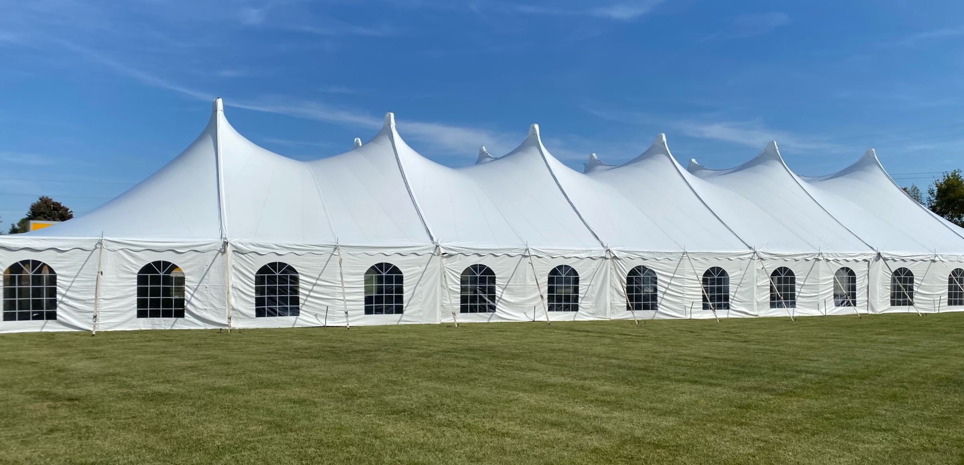 Pole Tent Rentals for Detroit events by Wahl Tents Tent Structures
