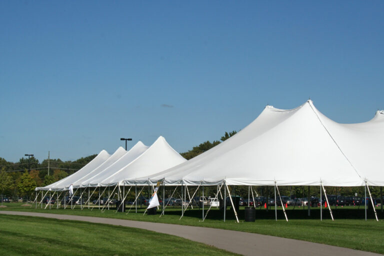 Pole Tent Rentals for Detroit events by Wahl Tents Tent Structures